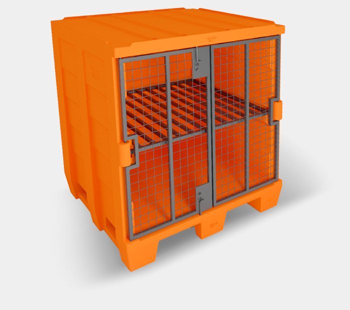 Gaiolas Rotomoldadas - Tecnotri Novas - Possibilidades em Plástico